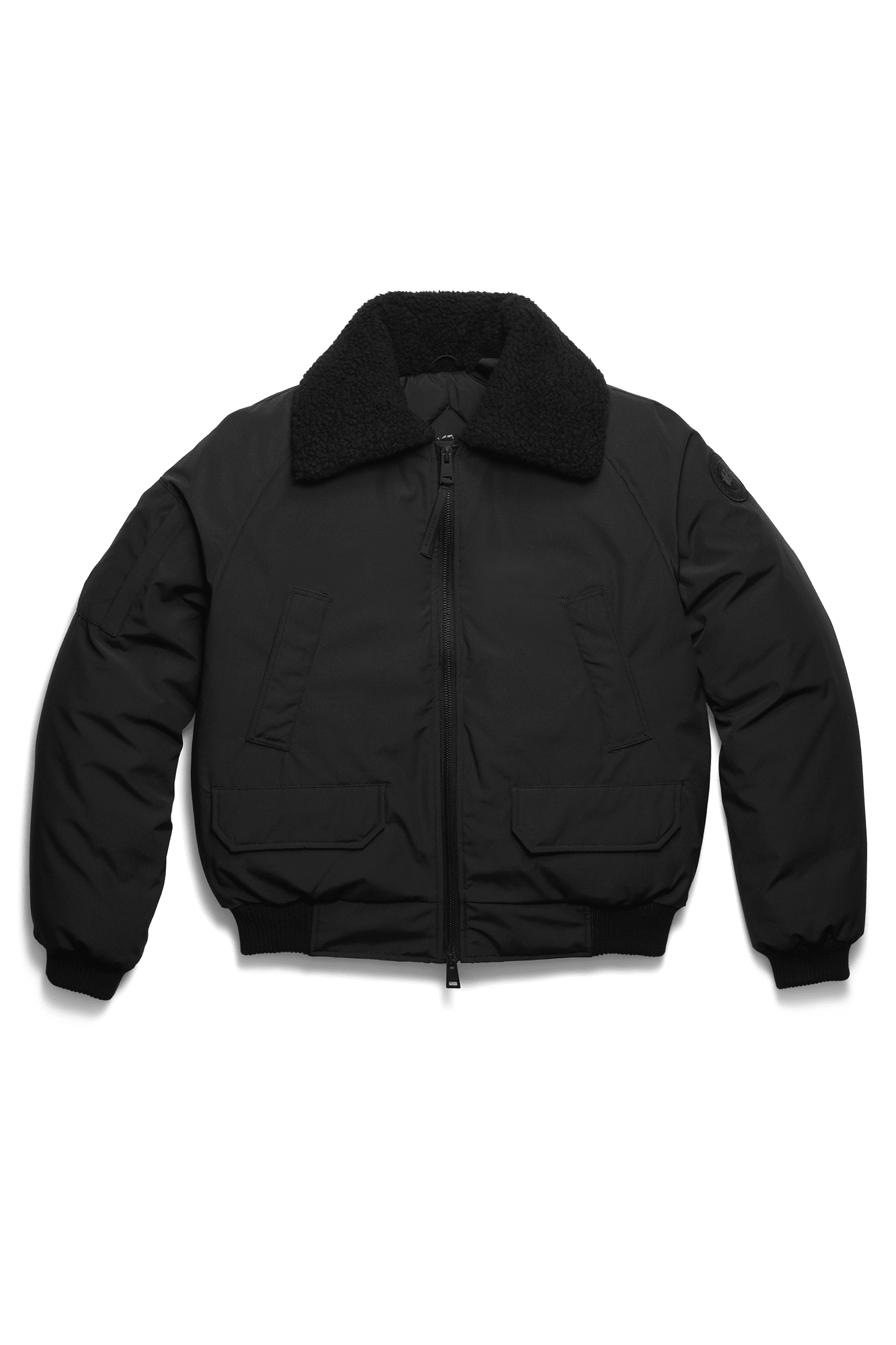 bomber logo jacket