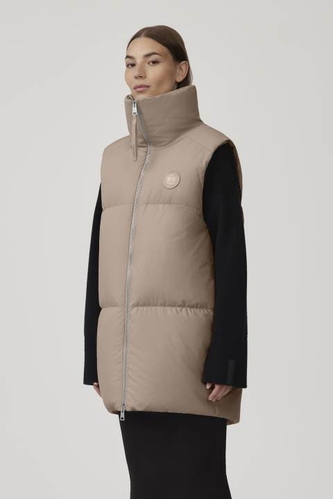 Canada Goose Garnet Long Vest International Shipping
