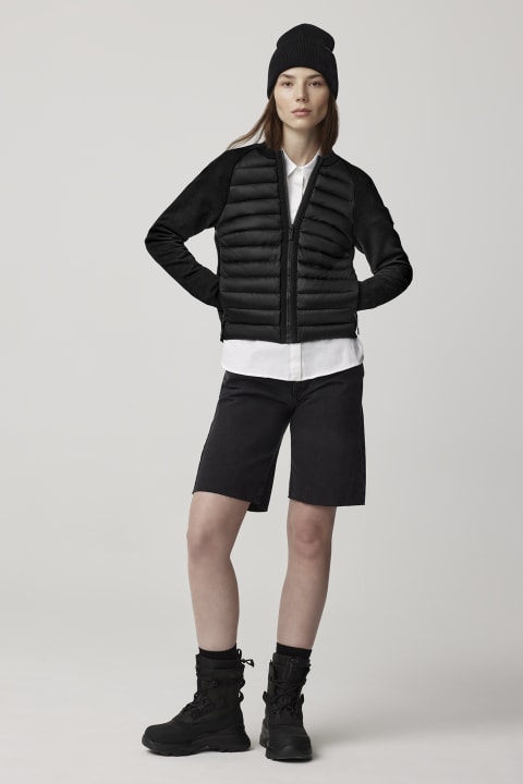 HyBridge® Knit Jacket Packable Black Label | Canada Goose GB