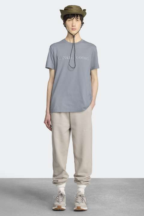 Emersen Embroidered Crewneck T-Shirt | Canada Goose US