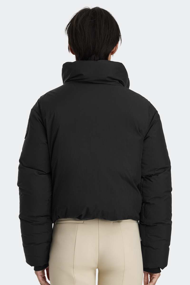 Junction Cropped Puffer Black Label | Canada Goose SE